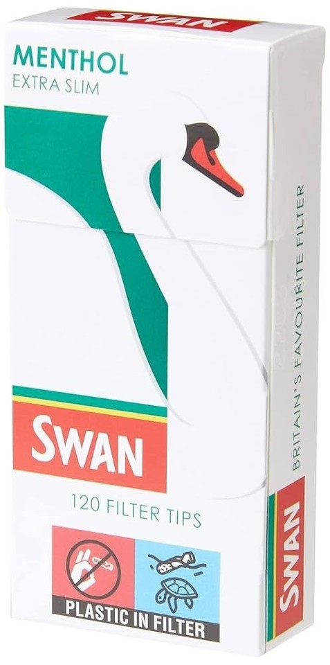 SWAN MENTHOL EXTRA SLIM PRE CUT ROLLING TIPS FILTER 5 10 15 20 | eBay UK