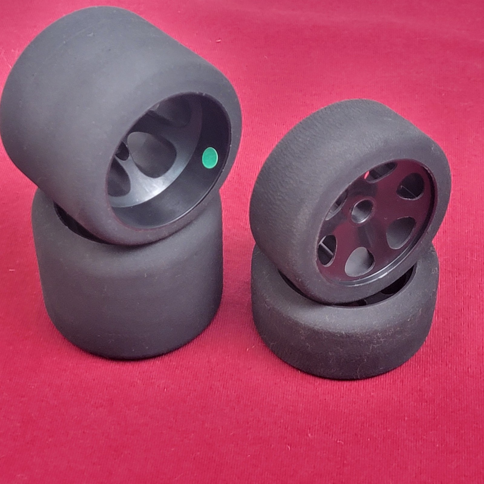 Vintage 1/10 Pan Car Wheels And Tires Set As Shown Fit 10L Delta Bolink ...