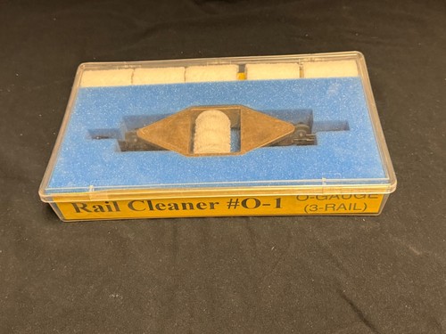 Centerline Products - O Gauge 3 Rail Track Cleaner Car & Box 6 rollers ...