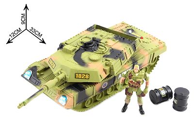 Army Tank for Kids Military Soldier Man Gunner War Shooter Tank ...