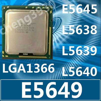 Intel Xeon E5645 E5649 L5638 L5639 L5640 LGA1366 CPU Processor | eBay
