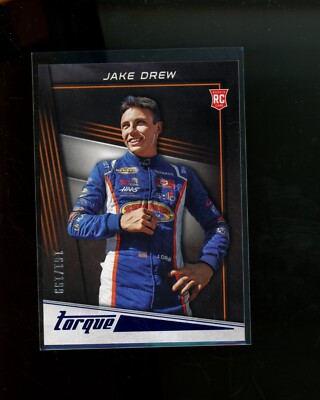 2023 Panini Chronicles Torque Racing Blue #4 Jake Drew #'d 161/199 RC ...