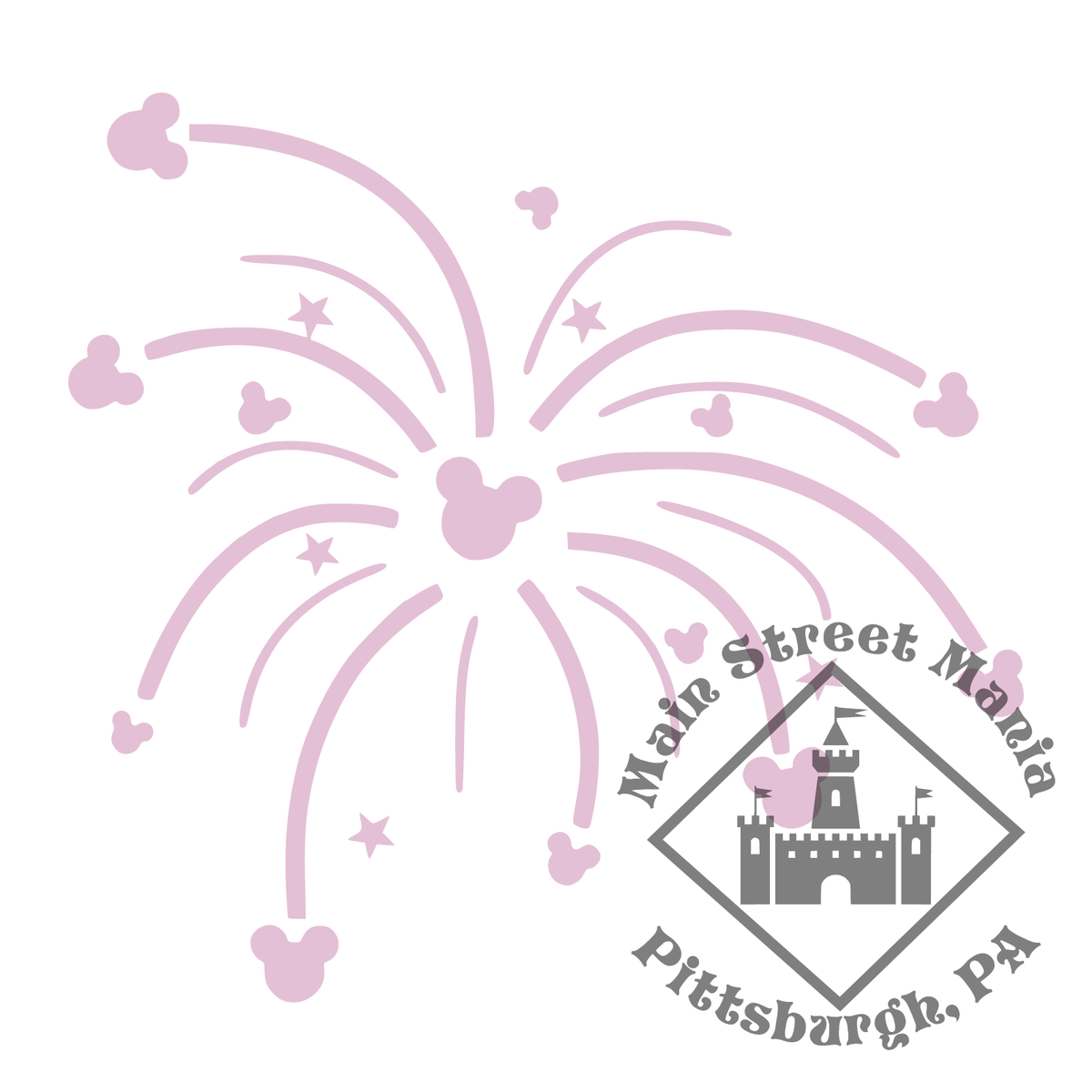 Disney Fireworks Clip Art