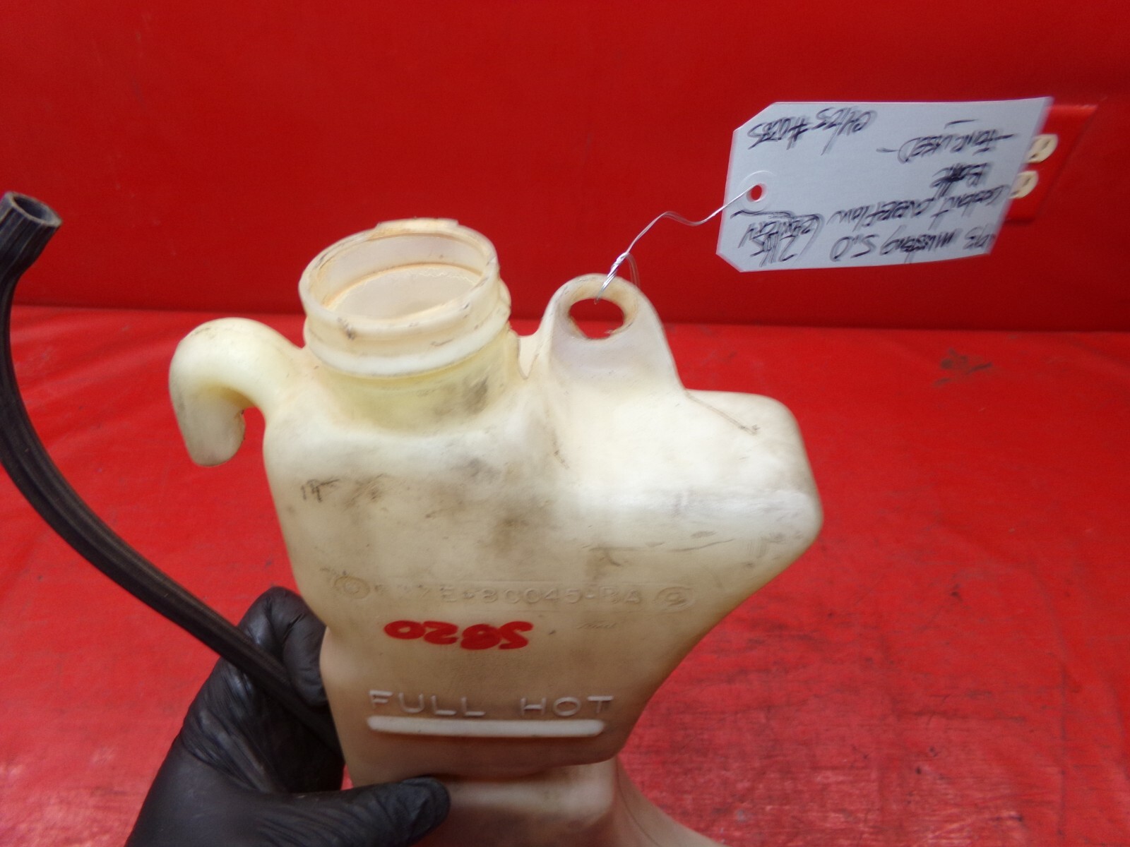 87-93 MUSTANG 5.0 OEM COOLANT RADIATOR OVERFLOW BOTTLE JUG TANK F2ZE ...