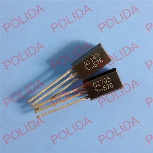 50pairs or 100PCS TOSHIBA TO-92L 2SA1145-Y/2SC2705-Y 2SA1145/2SC2705 ...