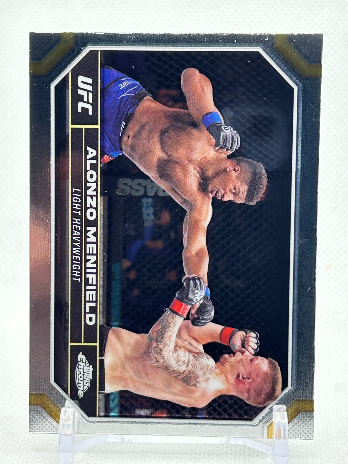 2024 Topps Chrome UFC Purple Alonzo Menifield #168 | eBay