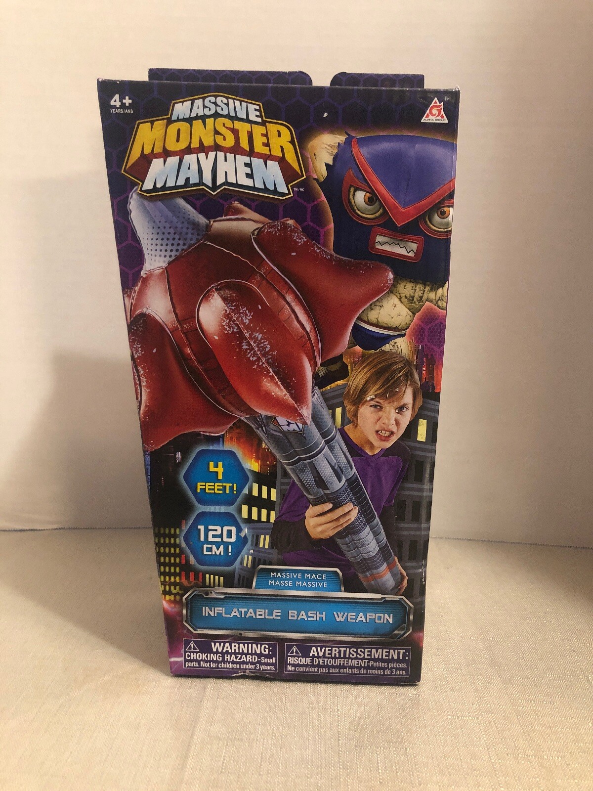 Massive Monster Mayhem Inflatable Bash Weapon Mace Ace 4ft Long NEW | eBay