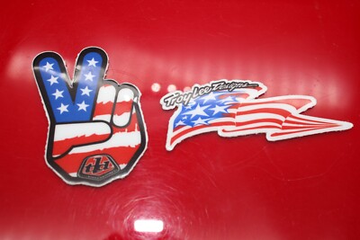 Troy Lee Design Motorrad Aufkleber Set 2 Stk Sticker Vinyl decal | eBay