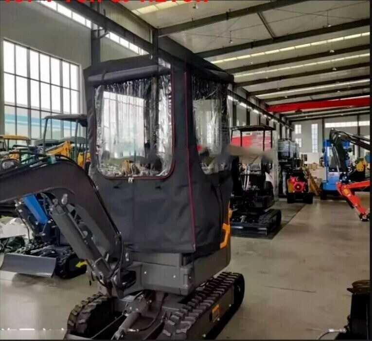 1pc Mini Excavator Rain Cover FIT for 1 Ton & 1.2Ton Mini Excavator ...