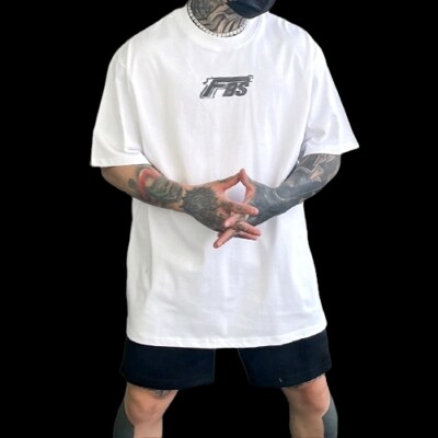 Mens Hip-Hop T-Shirt West Coast Chicano Gangsta Style Pistol Pattern ...