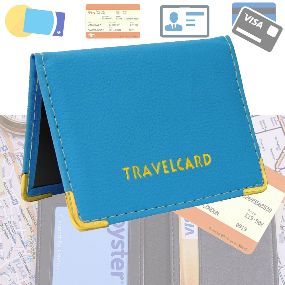 BUS PASS WALLET CREDIT TRAVEL RAIL ID HOLDER FOR OYSTER CARD LOT ...