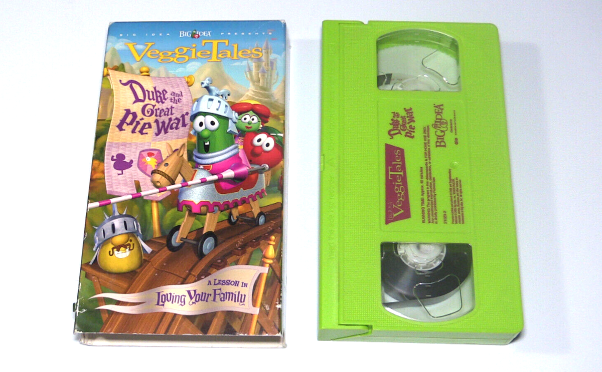Veggietales Duke And The Great Pie War Vhs DVD Veggie Tales #05: Dave