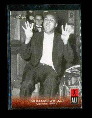 2010 LEAF Boxing Trading Card #68 MUHAMMAD ALI LONDON 1963 | eBay