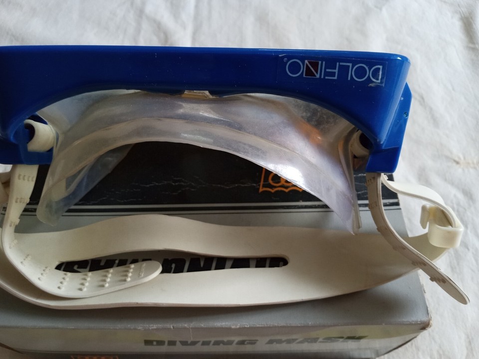 Dolfino Dive Mask w/ tempered glass & box. | eBay