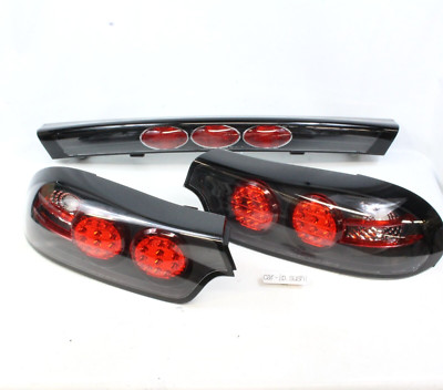 RX-7 RX7 FD3S LED Taillight & Center Rear Garnish Black Lamp Lights 92 ...