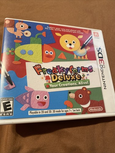 Freakyforms Deluxe Your Creations Alive - Nintendo 3DS for sale online ...