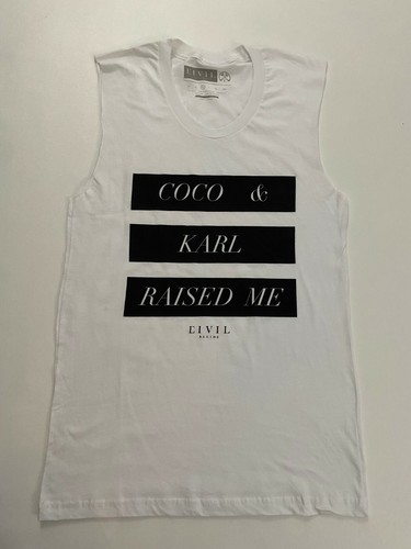 Civil Regime Men’s White Graphic Tank Top Size M | eBay