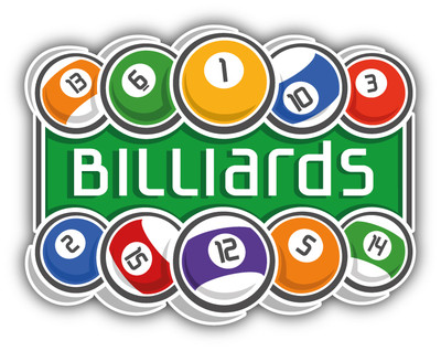 Billiards Label Car Bumper Sticker Decal 5'' x 4'' | eBay