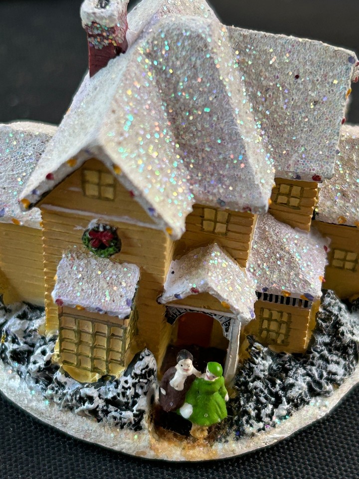 Thomas Kinkade Tiny Tidings Hawthorn Village Miniature Village | eBay