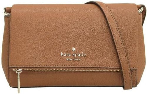 Kate Spade Outlet Layla Flap Zip Crossbody KE487 200 Warm Gingerbread ...