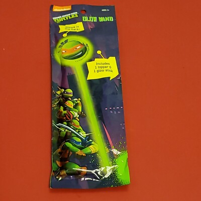 Nickelodeon Teenage Mutant Ninja Turtle 7.8" Glow Wand By What kids ...