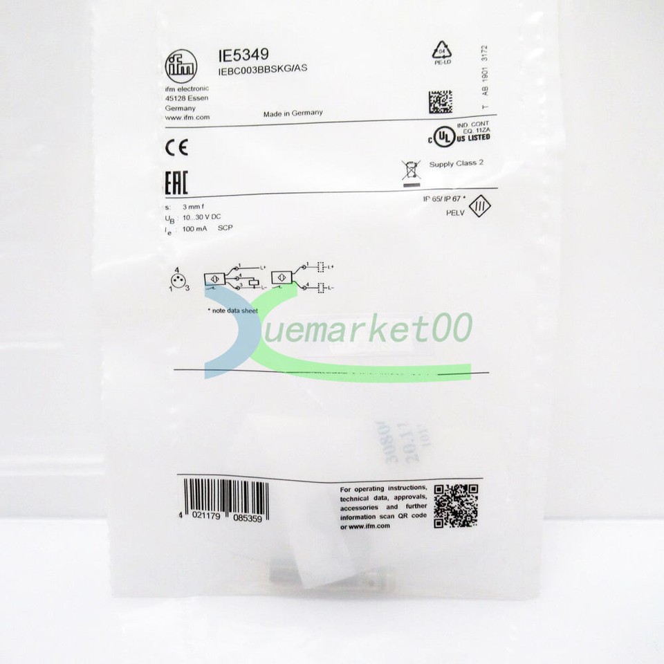 1PC for IFM IE5349 IEBC003BBSKG/AS Proximity Switch Sensor | eBay