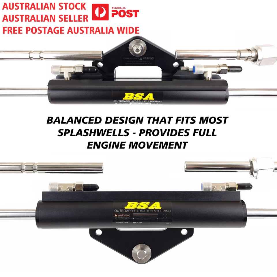 BSA Hydraulic Outboard Motor Steering Kit up to 150HP | eBay