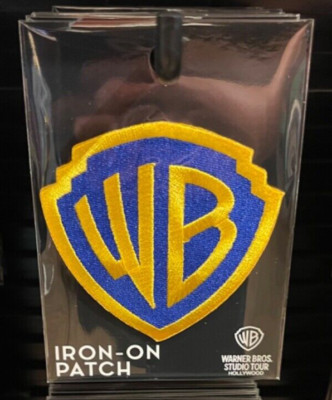 Warner Bros Studio Tour Hollywood WB Logo Patch New | eBay