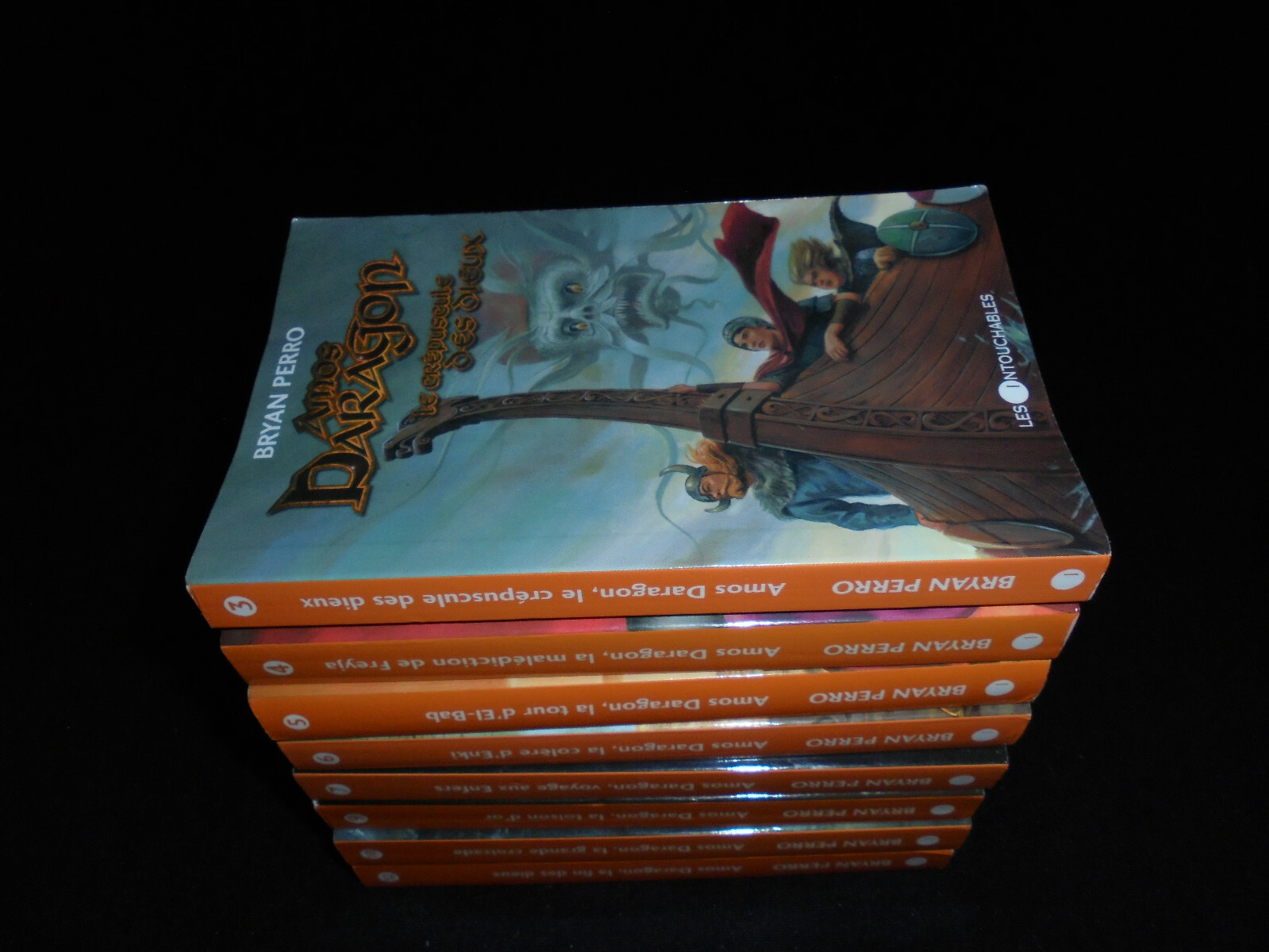 Bryan Perro : Cycle Amos Daragon 8 tomes Editions Les intouchables | eBay