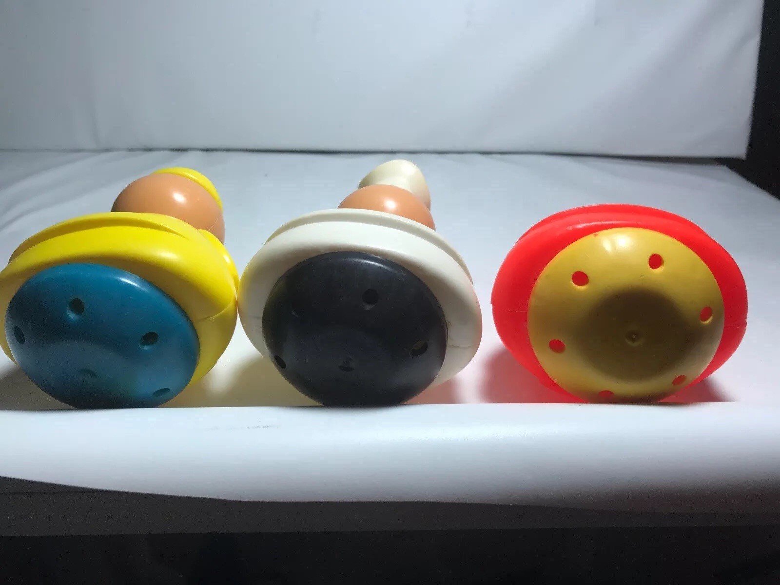 Set Of 3 Vintage 1970 Fisher Price Roly Poly Men | eBay