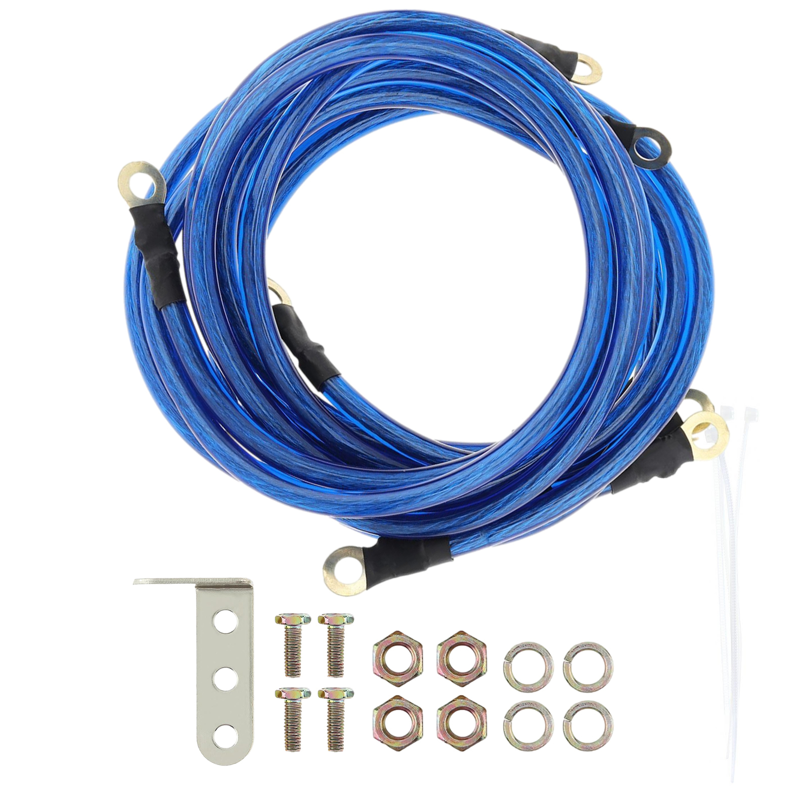 Vehicle 5-Point Performance Car Universal Grounding Wire Ground Cable ...