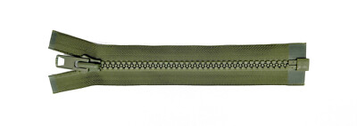 YKK Vislon No.10 Green Open Ended 21cm Zipper (VFOL) | eBay Australia