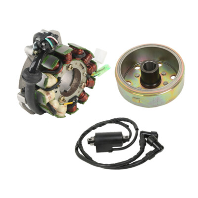 Flywheel Rotor Magneto Ignition Stator Coils Fit For Yamaha Banshee 350 ...