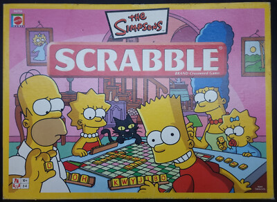 Mattel The Simpsons Scrabble Choose Your Individual Spare/Replacement ...