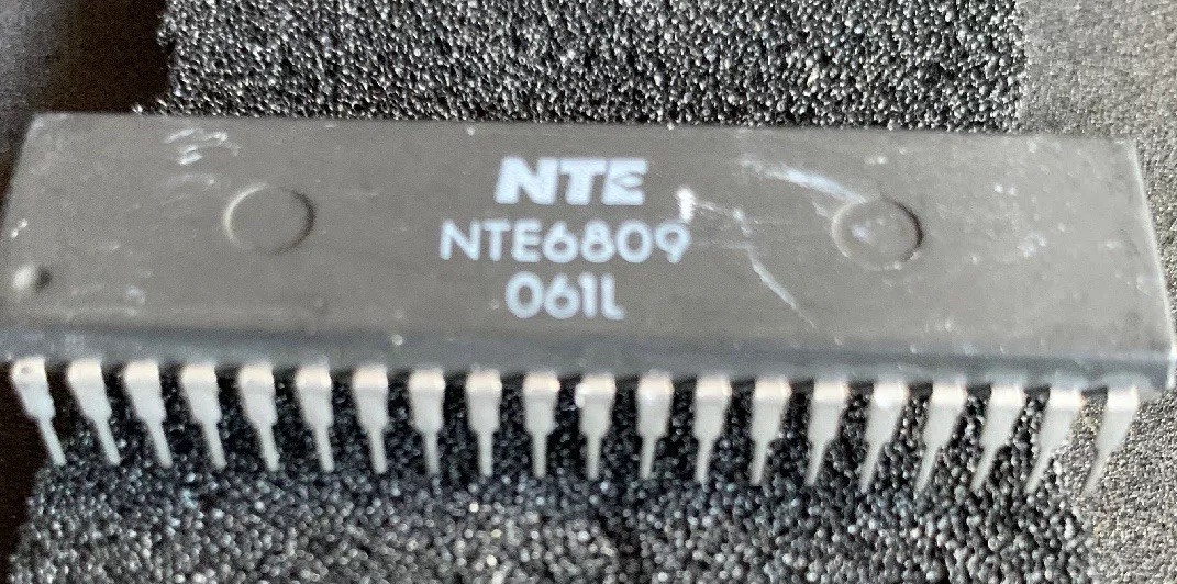 Lot of (2) NTE-6809 8-but Microprocessor IC “New” FREE Shipping | eBay