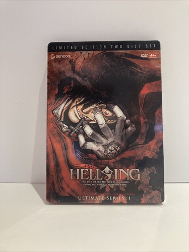 Hellsing Ultimate Series Volume 1 DVD Geneon Limited Edition Metal Tin 2 discs | eBay