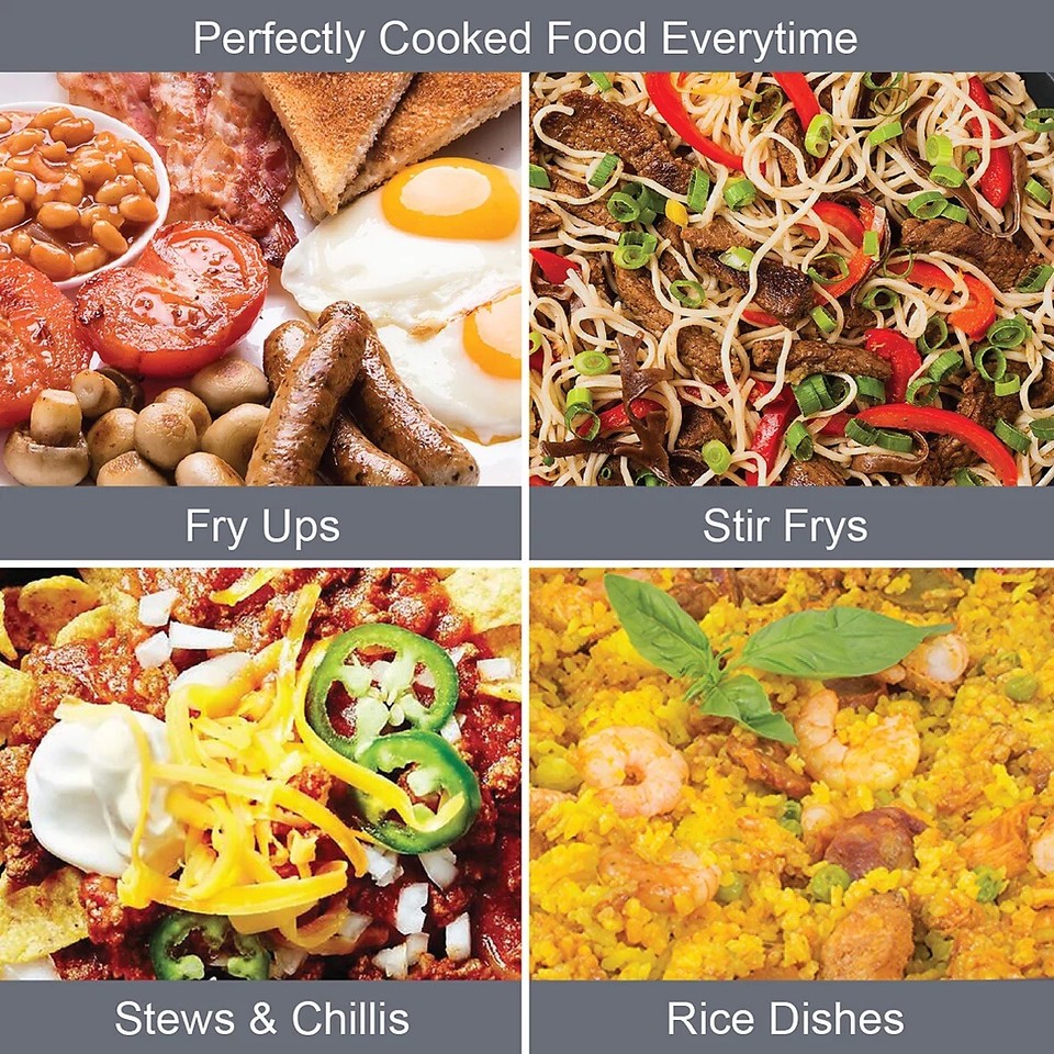 Electric Multi-function Cooker Small Area Caravan Cooking Camping 40cm ...