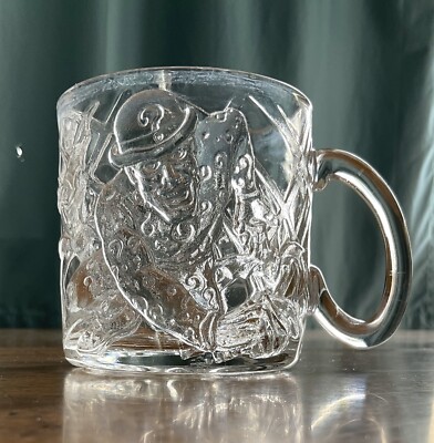 Batman Forever -McDonald Clear Glass Mug, "The Riddler" | eBay