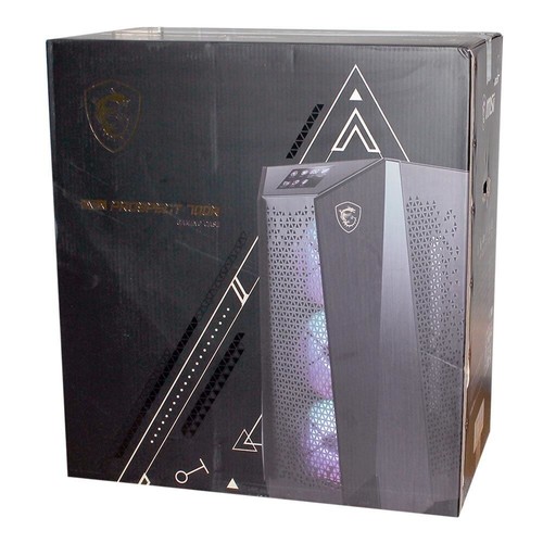 MSI MEG PROSPECT 700R Tempered Glass ATX Mid-Tower Computer Case w ...