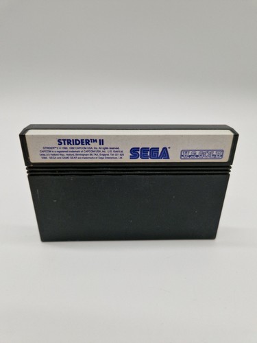Sega Master System Strider 2 II Capcom Kult Game Original Retro Modul ...