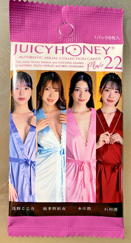 JUICY HONEY PLUS 22 Trading Card 1 pack new Bikini JAPANESE AV IDOL 6 ...