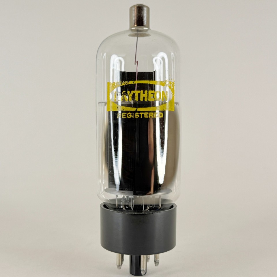 (1) Tested Raytheon 6CD6GA Tube with Original Box 6CD6 GA Power Pentode ...