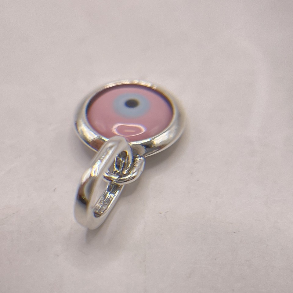 Pandora Womens Evil Eye Murano Glass Mini Dangle Charm 925 Sterling ...