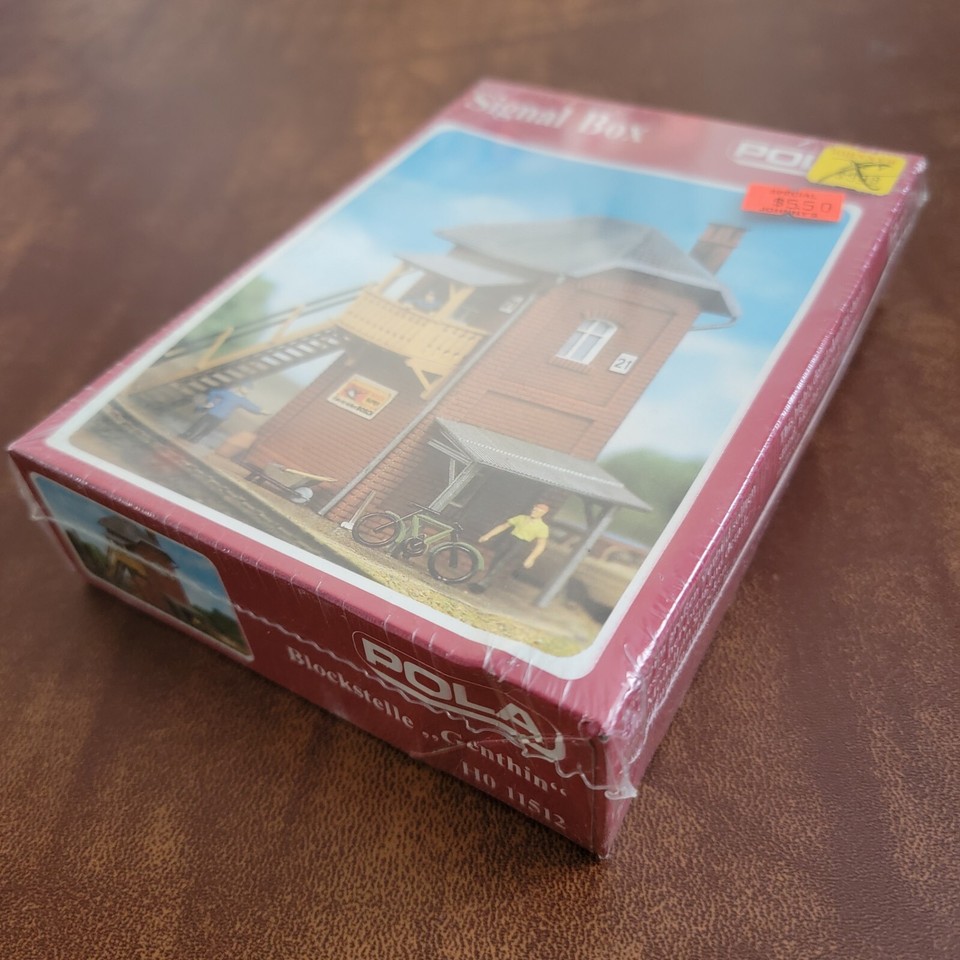 POLA HO scale SIGNAL BOX Model Kit #11512 New Sealed! | eBay