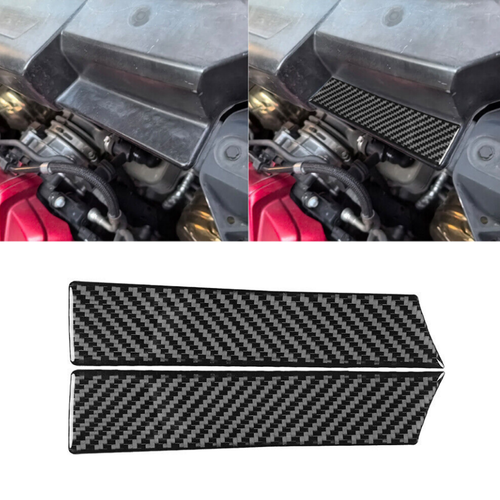 Real Carbon Fiber Car Rear Engine Strip Trim For Chevrolet Corvette C8 ...