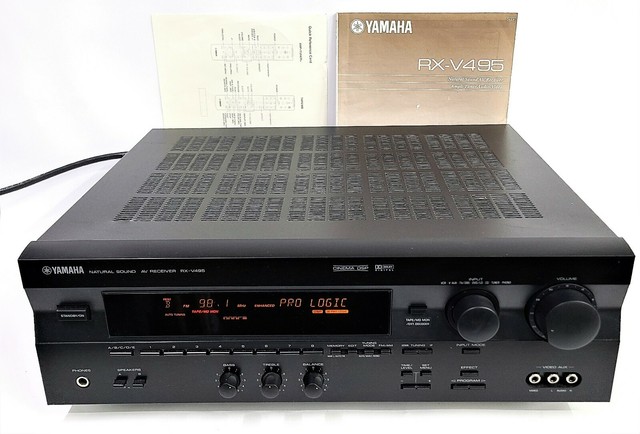 Yamaha RX V495 5.1 Channel 300 Watt Receiver for sale online | eBay