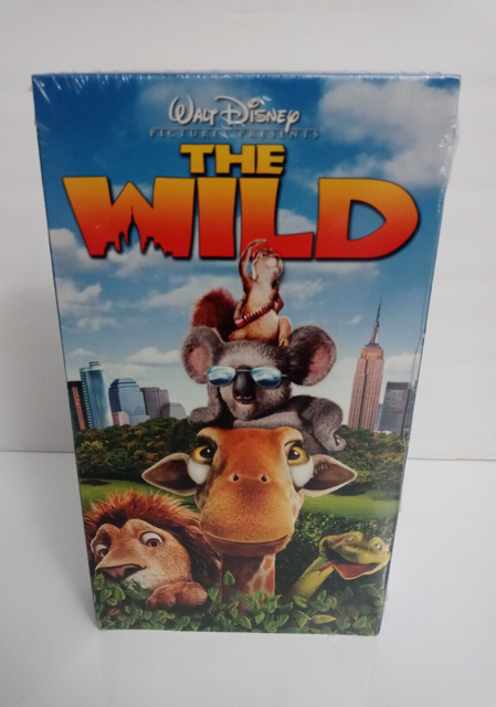 The Wild VHS - RARE 2006 Walt Disney Movie Club Video for sale online ...
