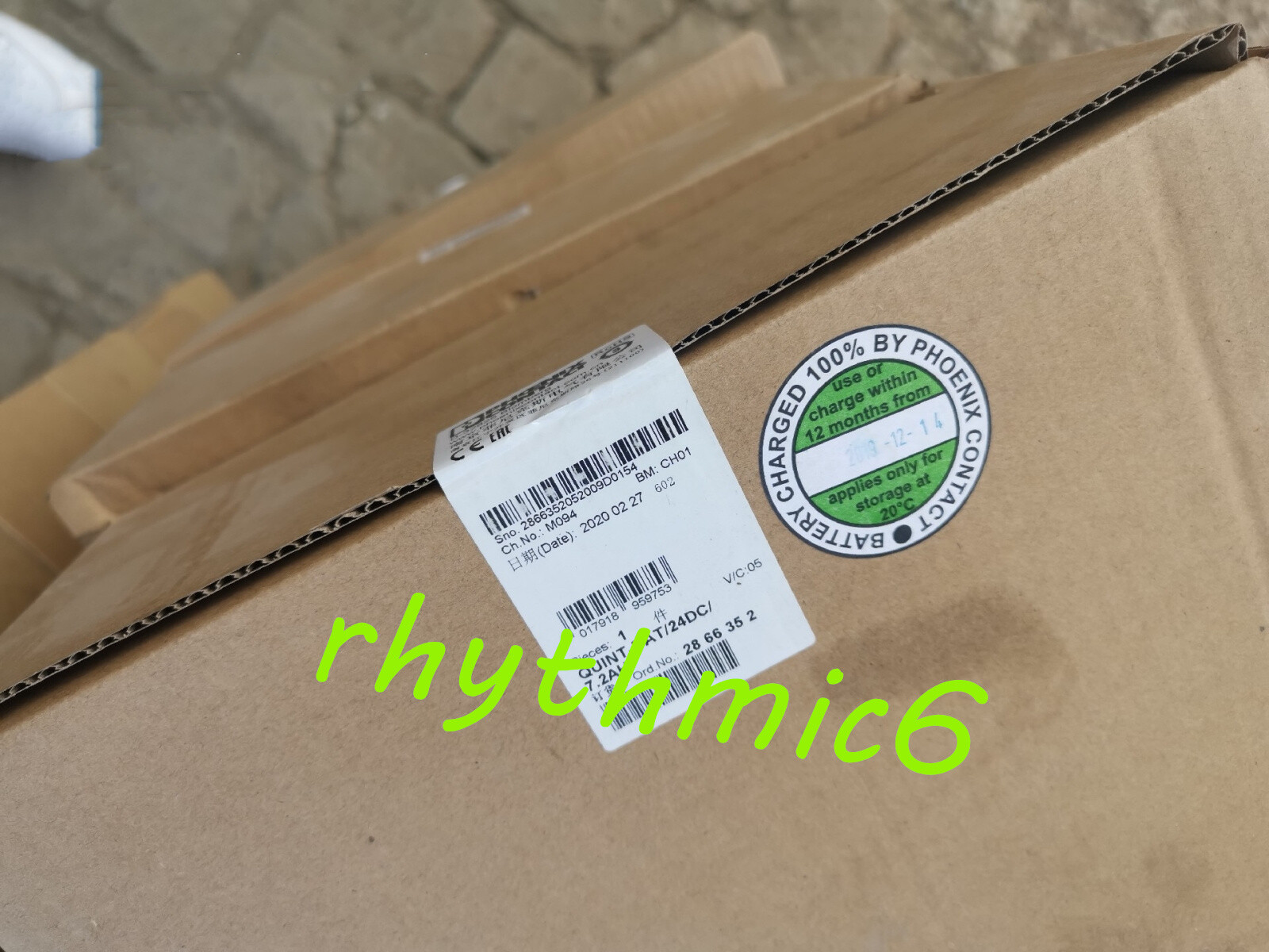 Brand New PHOENIX QUNIT-BAT/24DC/7.2AH 2866352 power module Fast FedEx ...