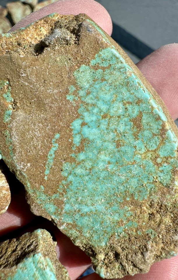 Turquoise Bucket! 50 lbs. of #8 mine! Double Stabilize Old American ...