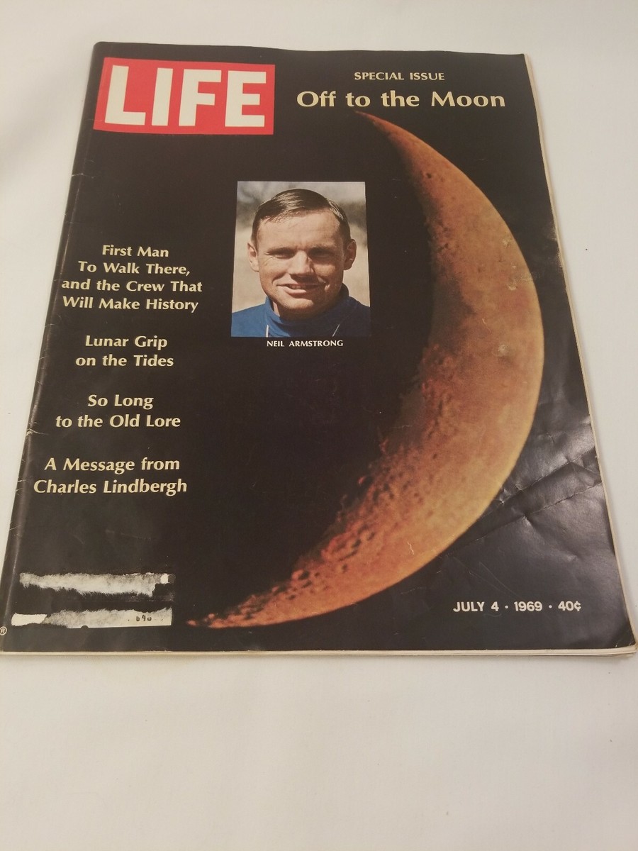 Life Magazine July 4 1969 Neil Armstrong Space How The UK Watched The